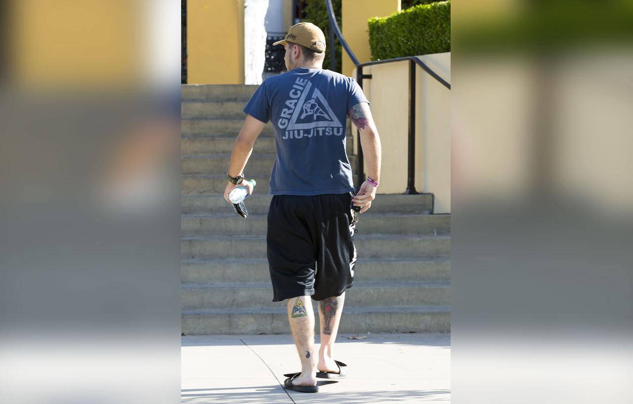 [PICS] Prince Jackson Sports New Ink & Weight Loss In Calabasas