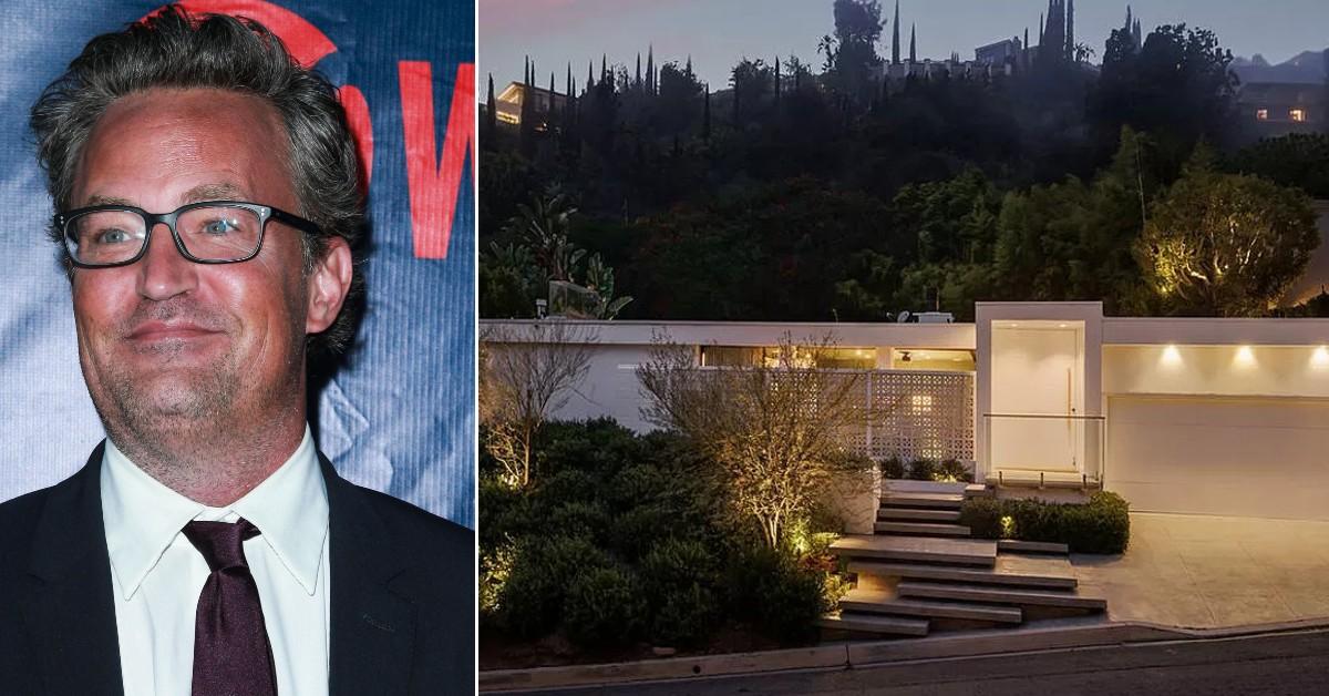 Matthew Perry's Hollywood Mansion Hits Market Nearly 7 Months Death
