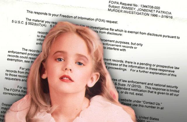 Justice For JonBenet! Local Cops & FBI Confirm Ramsey Murder Investigation Is 'Ongoing'