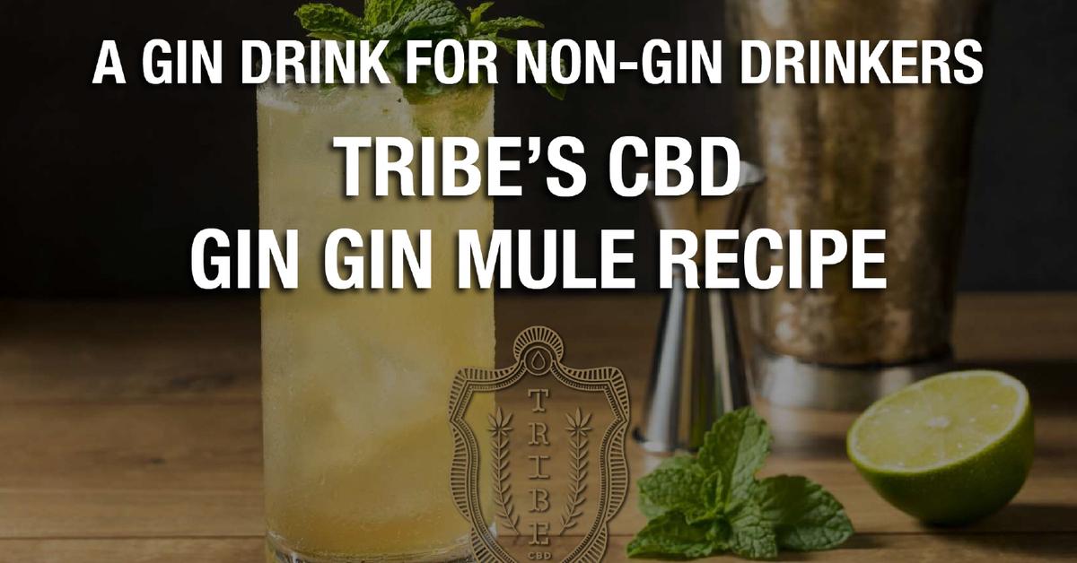 Tribe’s CBD Gin Gin Mule Recipe