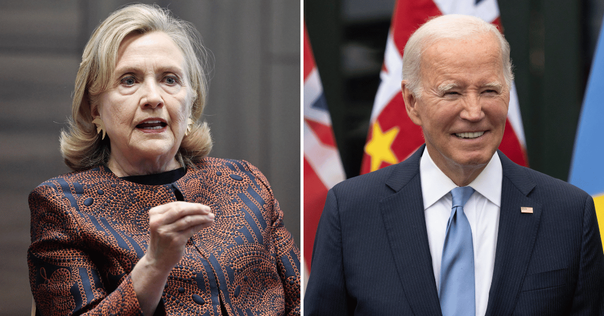 Hilary Clinton Warns Joe Biden About 2024 Election Threats: 'Pretty F------ Concerning'