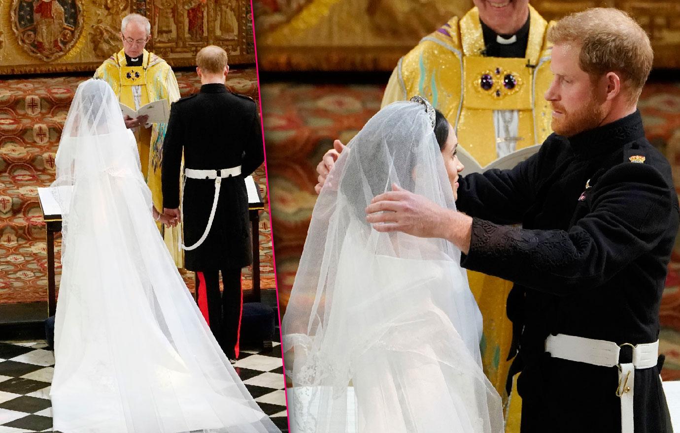 Meghan Markle First Photos Royal Wedding Walking Down The Aisle