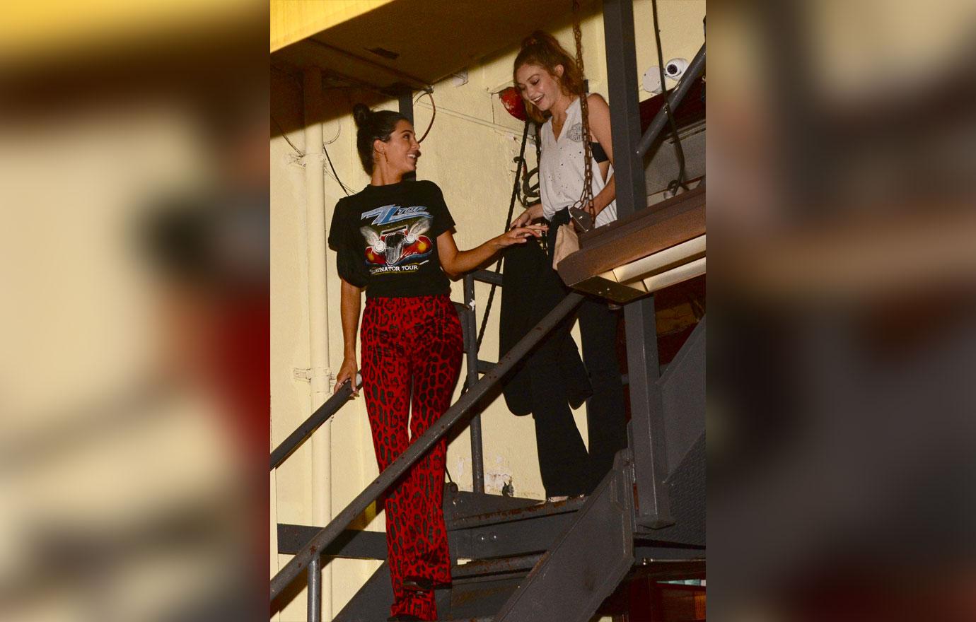 Kendall Jenner And Anwar Hadid Go On Night Out