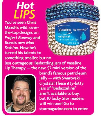 Win a Bedazzled Jar of Vaseline Lip Therapy!