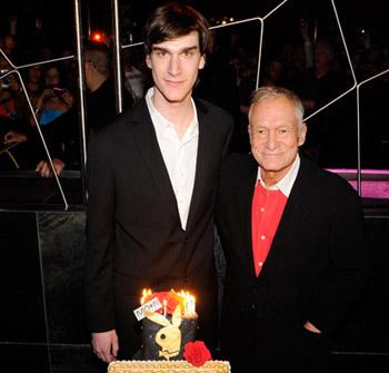 PHOTOS: Hugh Hefner & Son Marston Have Joint Vegas Birthday Bash