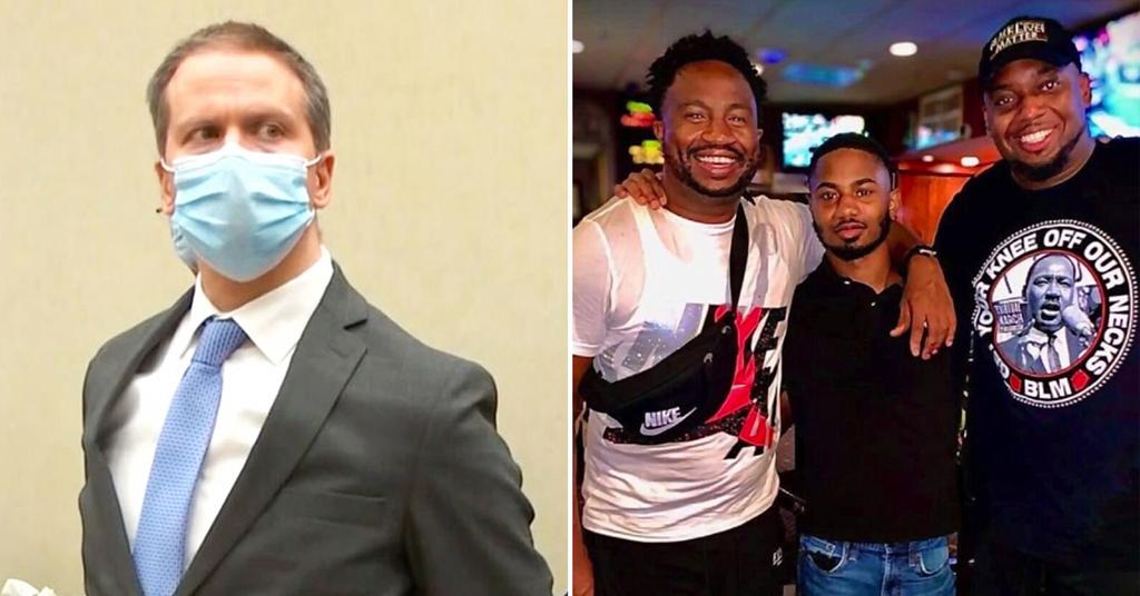 Photo Shows Derek Chauvin Juror Brandon Mitchell Wearing BLM Shirt At ...
