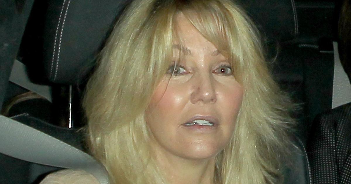 Cops Search Heather Locklear's Home For Guns As She Checks Into Rehab