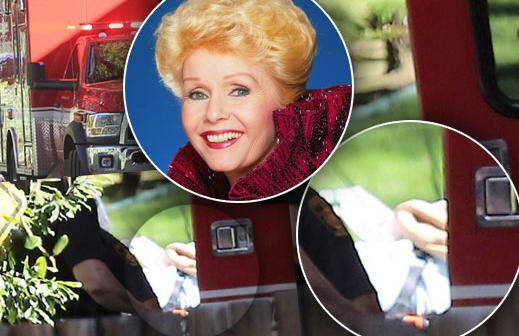 Last Photos: Debbie Reynolds Rushed From Carrie Fisher's Home Before ...