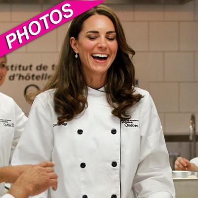 Kate & William Tackle Cooking Class In Quebec