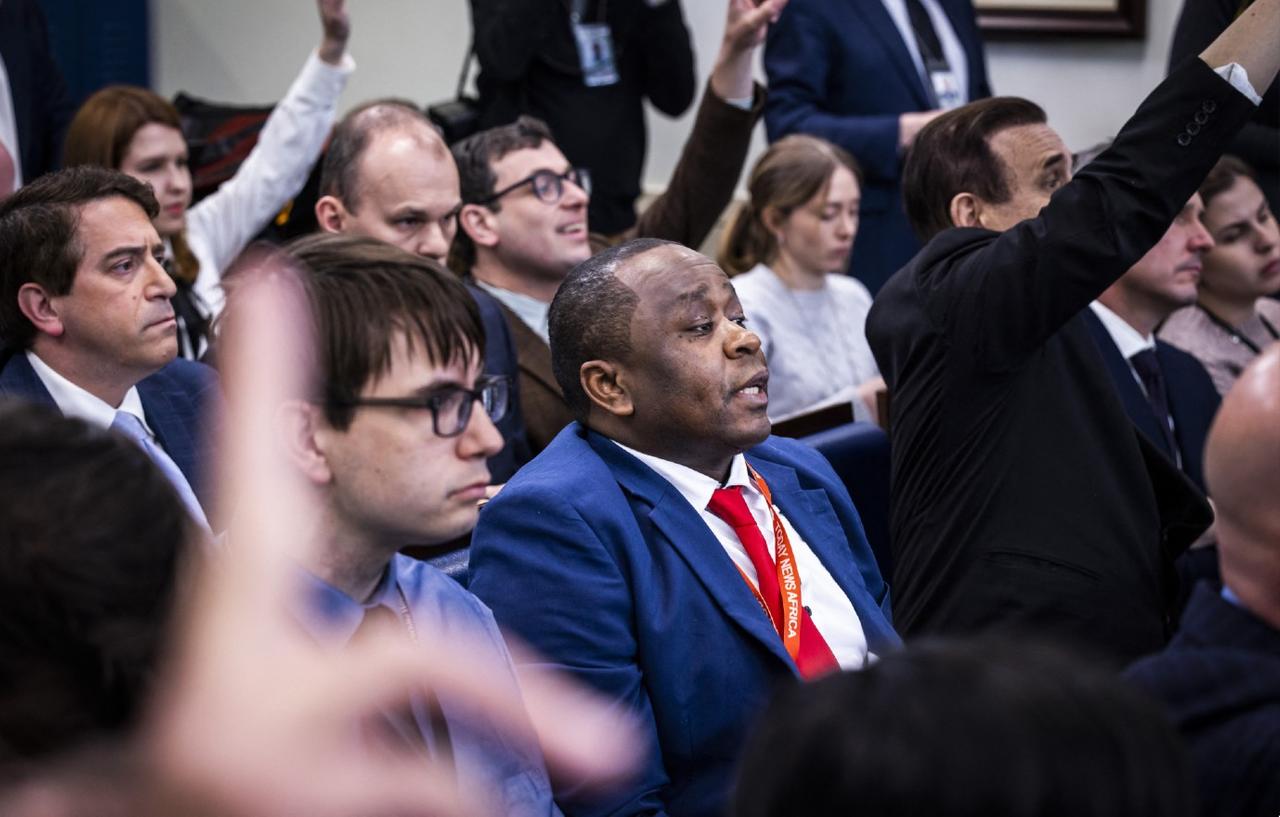 White House Issues Stern Warning to Reporter Simon Ateba