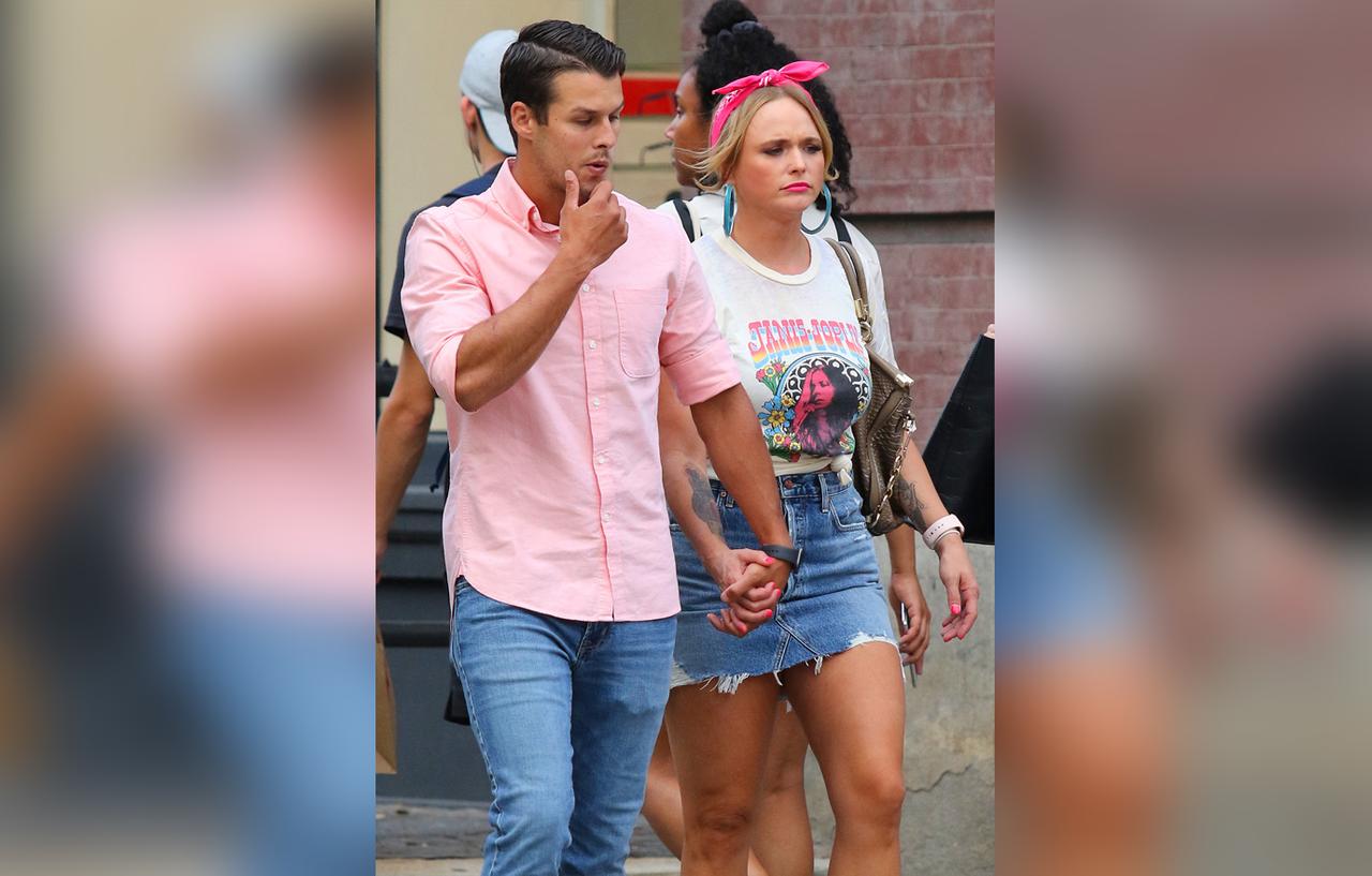 Miranda Lambert & Hunky Hubby Take His Baby Son Out Together