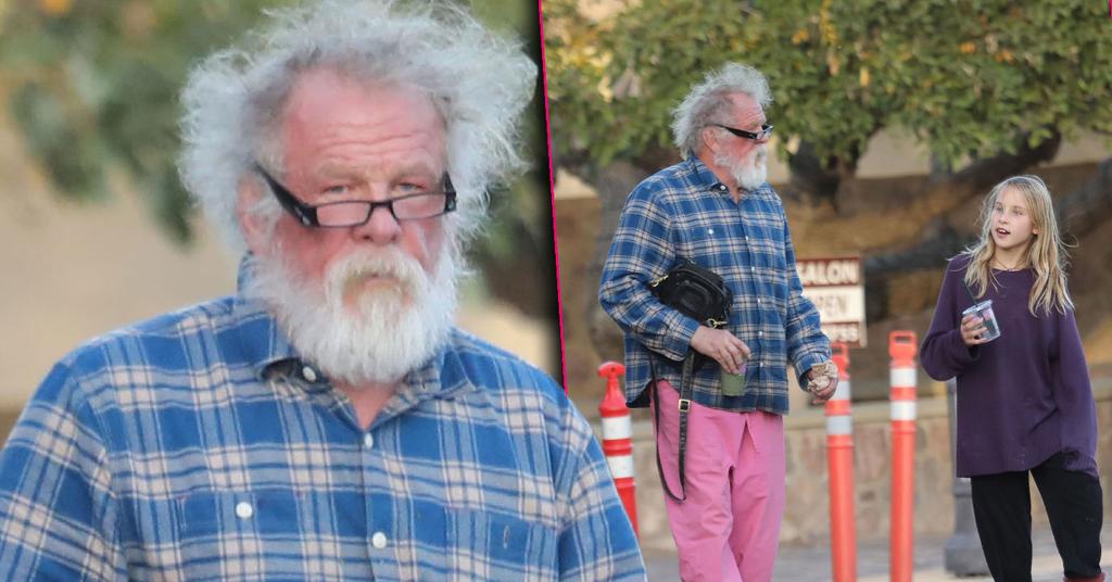 Nick Nolte Looks Like Santa Claus With Daughter
