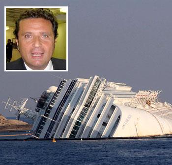 Captain Of Cruise Ship That Sank, Killing 32, Sues For Wrongful Termination