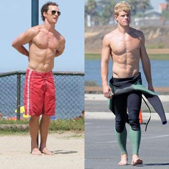PHOTOS: Hollywood Hunks With The Sexiest 6-Packs!