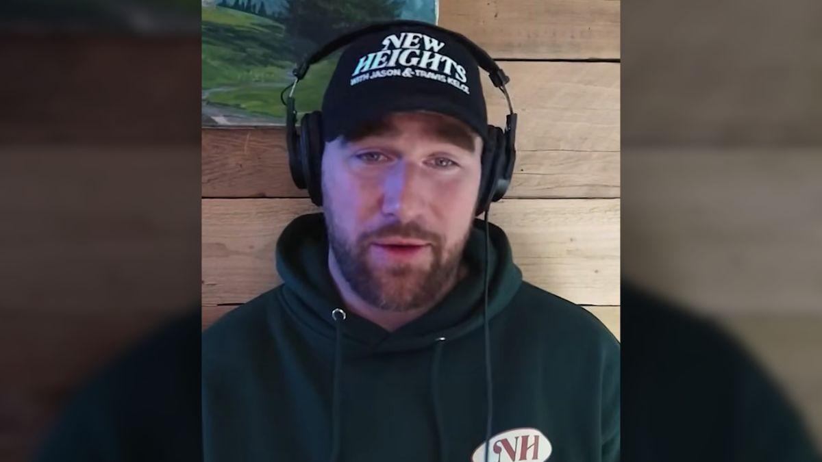 Travis Kelce Says 'Taylor Swift's Gonna Kill Me' Over 'Wood' Lyric