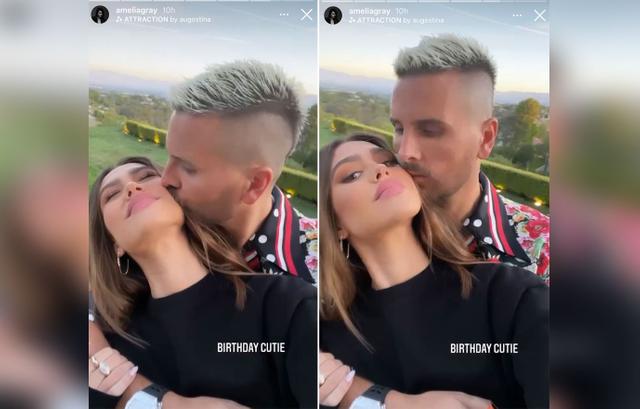 Amelia Hamlin Parties With Kardashians For Scott Disick's Birthday ...