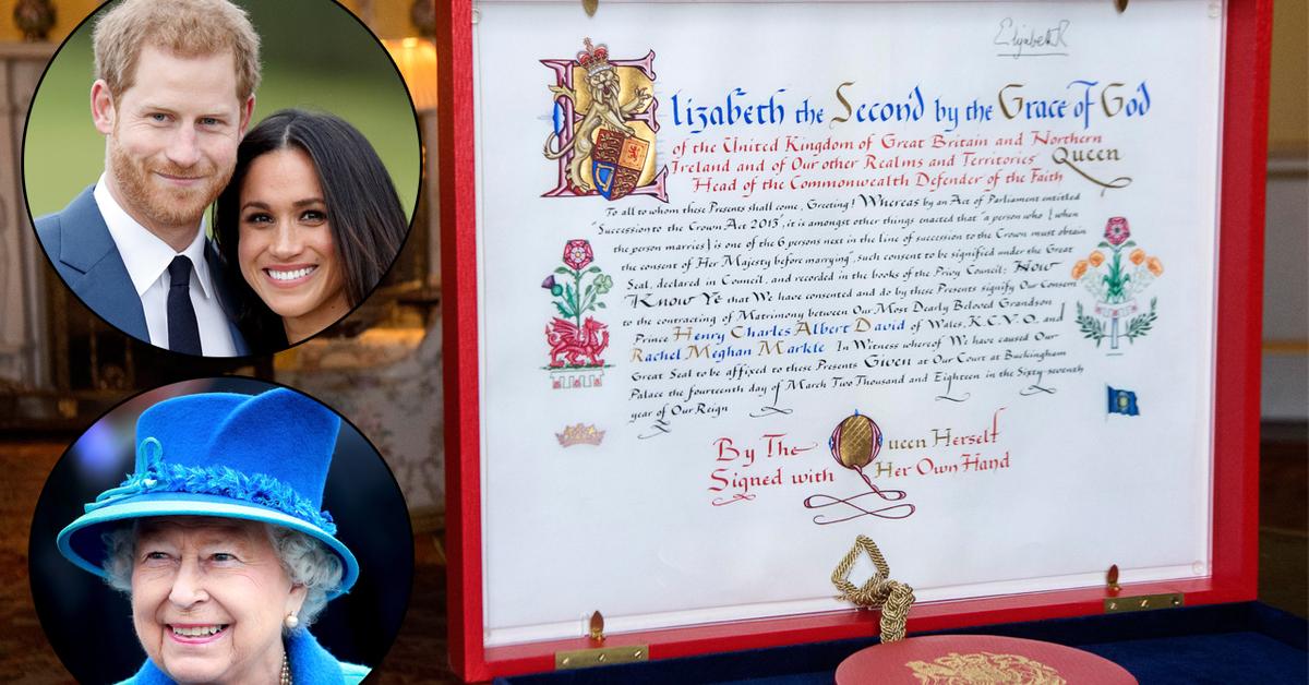 The Queen Gives Royal Approval For Wedding