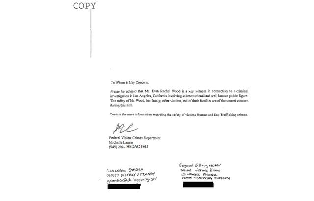 Marilyn Manson Accuses Ex Evan Rachel Wood Of Using Fake FBI Letter In ...