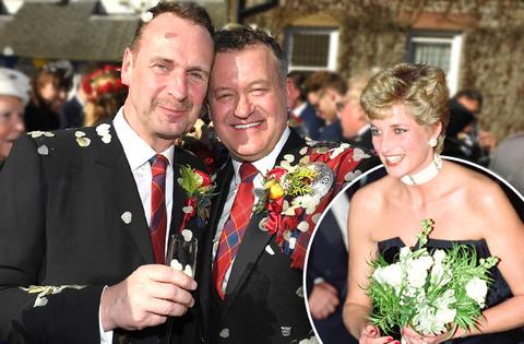 [PICS] Princess Diana's Gay Butler Marries Longtime Partner