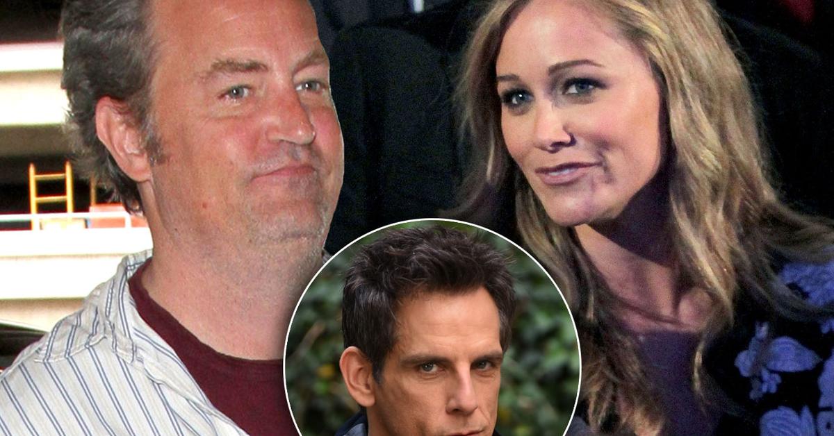 Matthew Perry & Ben Stiller Estranged Wife Sneaky Romance
