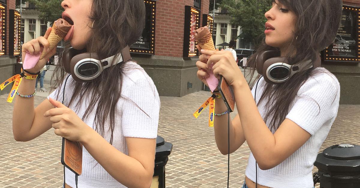 So Sweet! Camila Cabello Treats Her Surprised Fans To Ice Cream