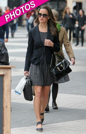 Pippa Middleton Shows Off $1800 Purse!