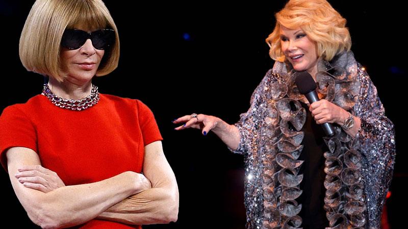 The Last Laugh: Watch Joan Rivers Zing Anna Wintour Hours Before ...