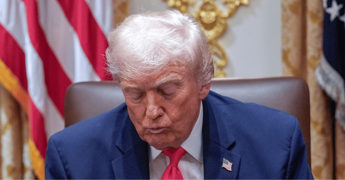 President Trump Accused of Falling Asleep During Cabinet Meeting