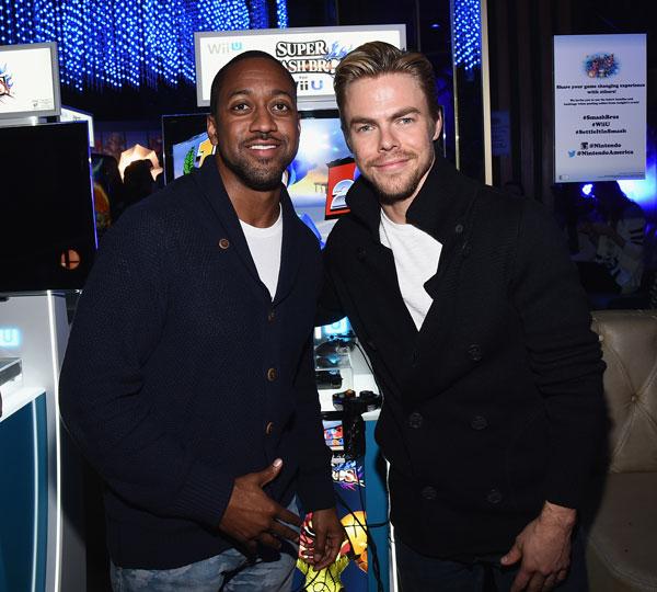 Derek Hough & More Celebs At 'Super Smash Bros for Wii U' Event