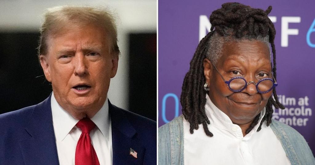 Donald Trump Attacks 'The View' Co-host Whoopi Goldberg in Fiery 1 AM Rant