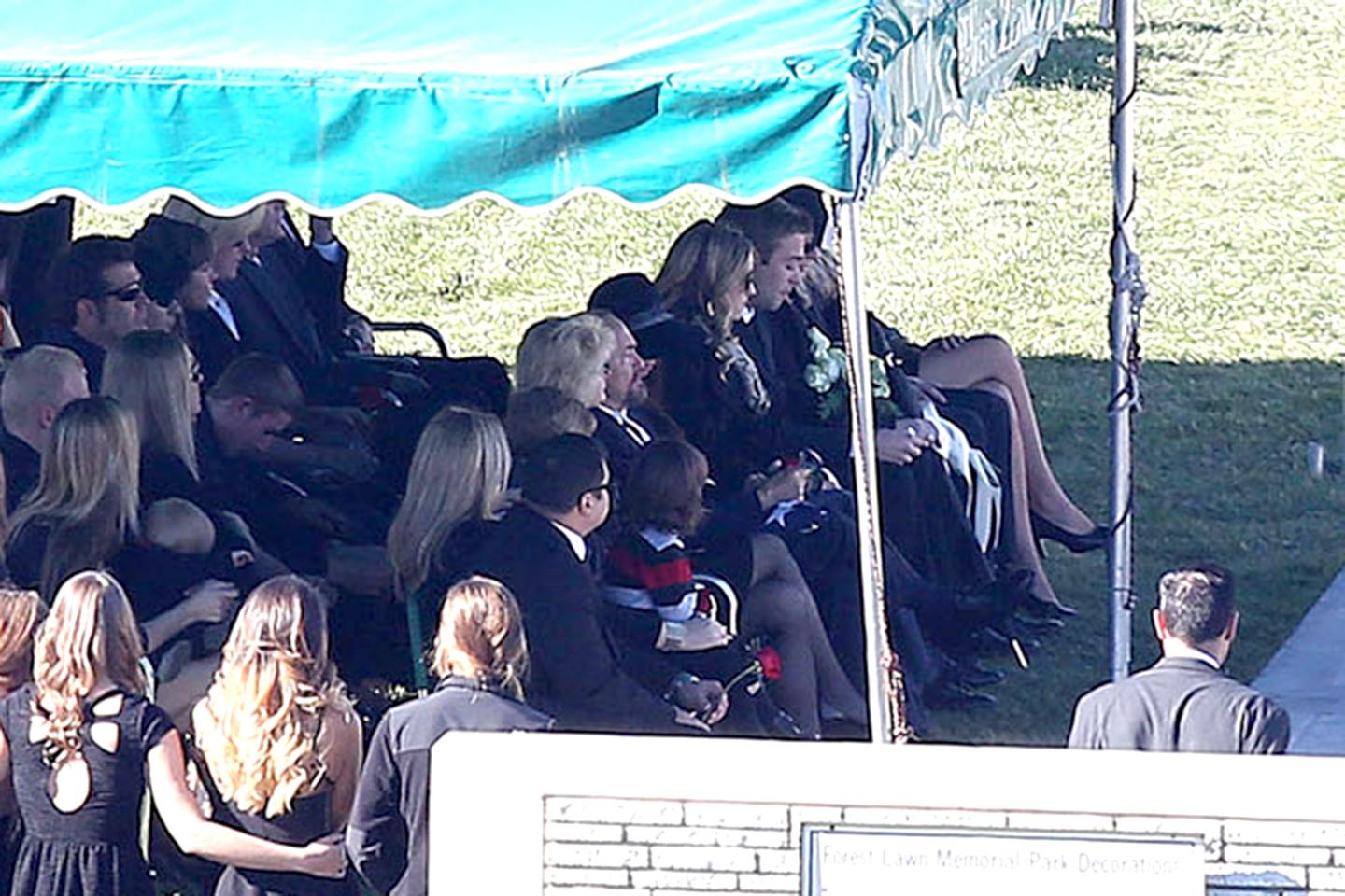 Friends And Family Attend Paul Walker's Funeral