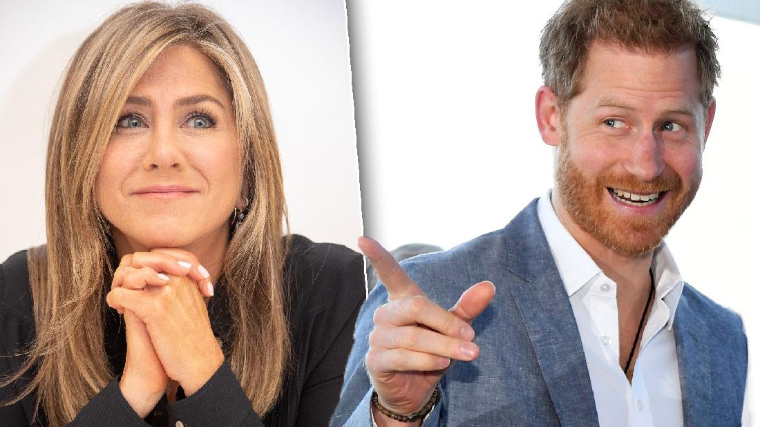 Prince Harry Was ‘Obsessed’ With Crush Jennifer Aniston Before Marrying ...