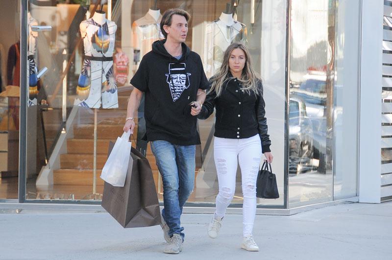Kim Would Approve! Jonathan Cheban & Girlfriend Enjoy Some Retail Therapy