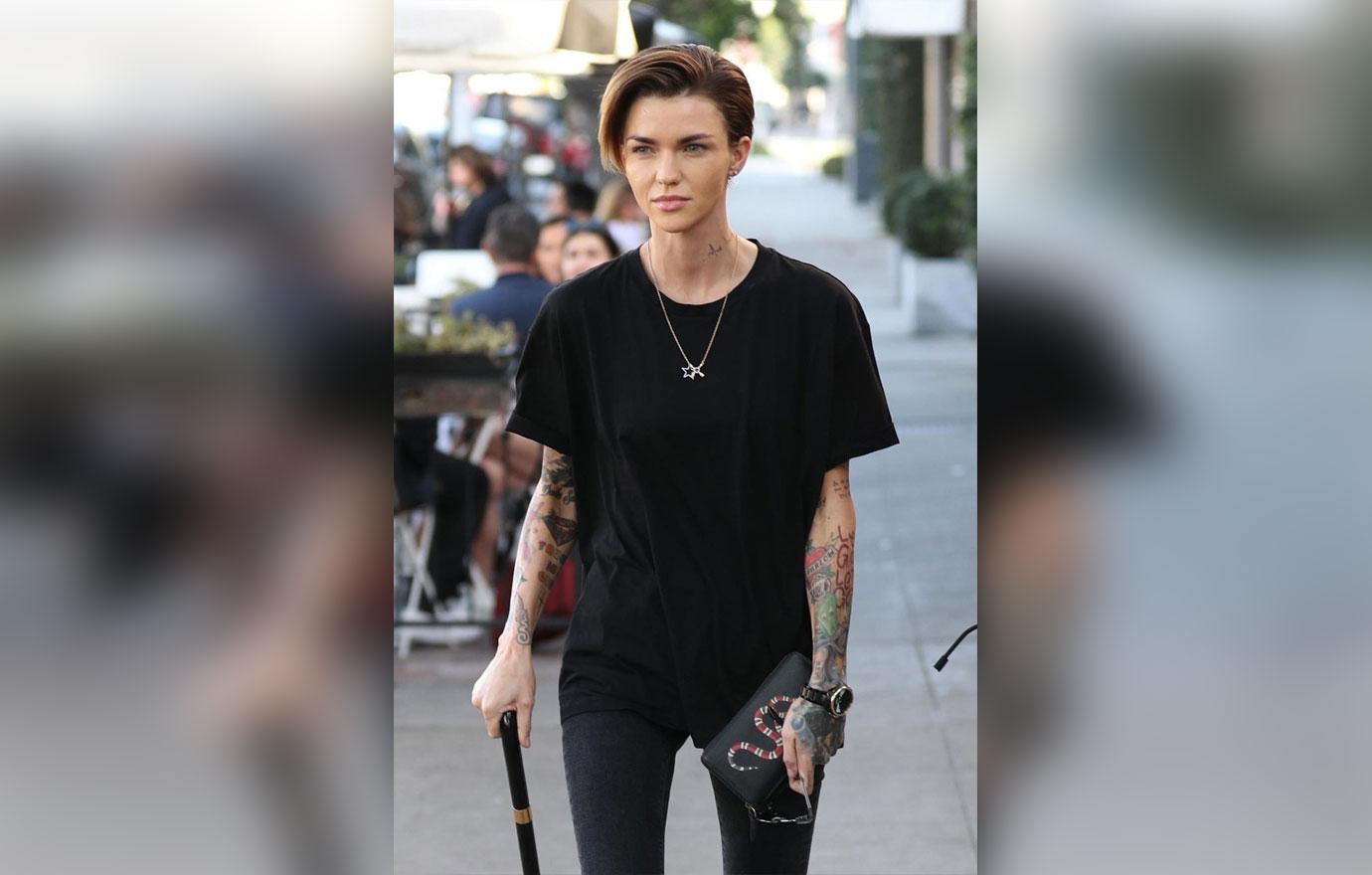 Ruby Rose Steps Out With Cane After Horrific Health Crisis