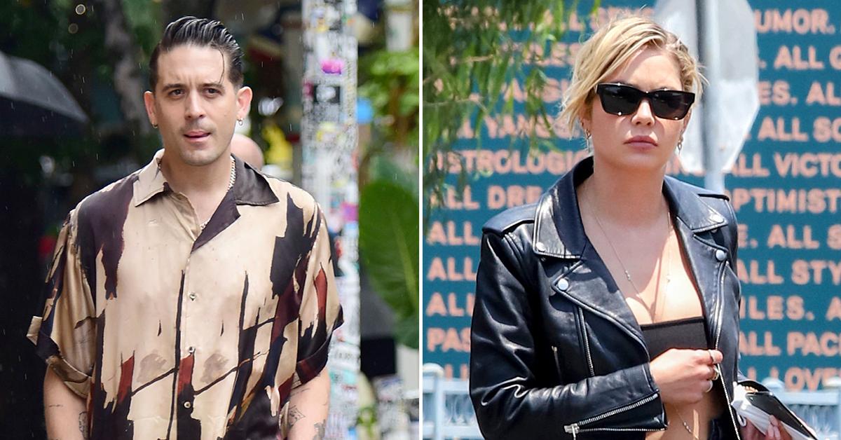 G-Eazy Spotted Locking Lips With Mystery Woman