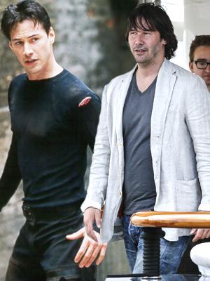 Speed (Eating)! Keanu Reeves Packs On The Pounds