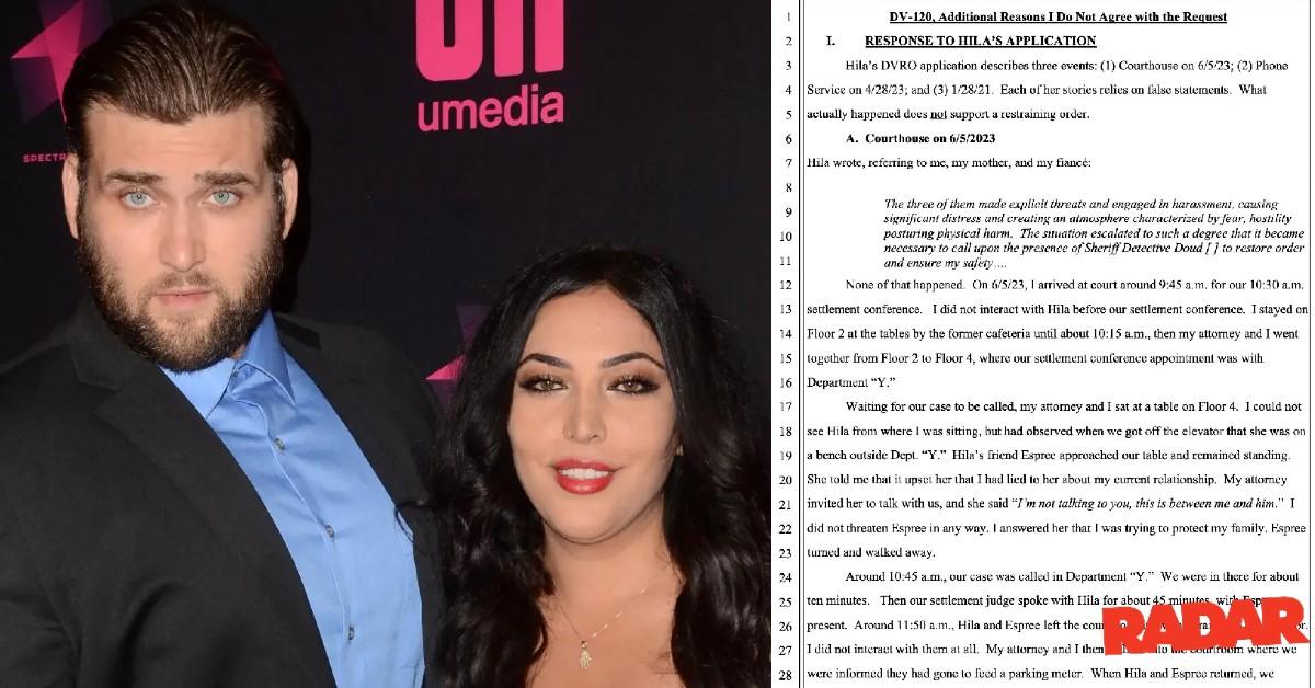 Nicolas Cage's Son Fires Back at Ex's Restraining Order Plea, Denies ...