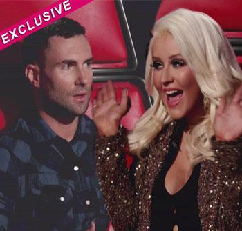 Voice Feud Rages! Christina Aguilera 'Disgusted' At Adam Levine’s Jabs
