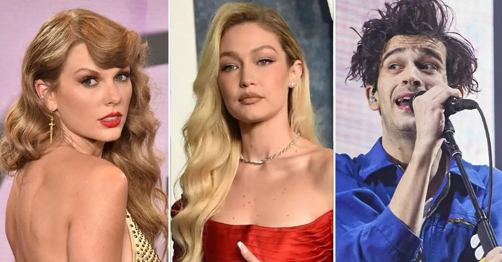 Gigi Hadid Seen Embracing Matty Healy At Taylor Swift's Nashville Show