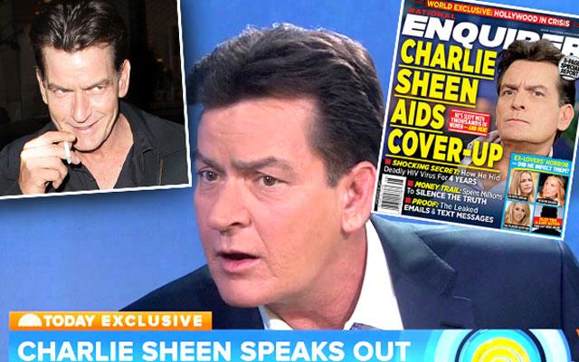 Charlie Sheen Says He Used Drugs & Alcohol Heavily After HIV+ Diagnosis