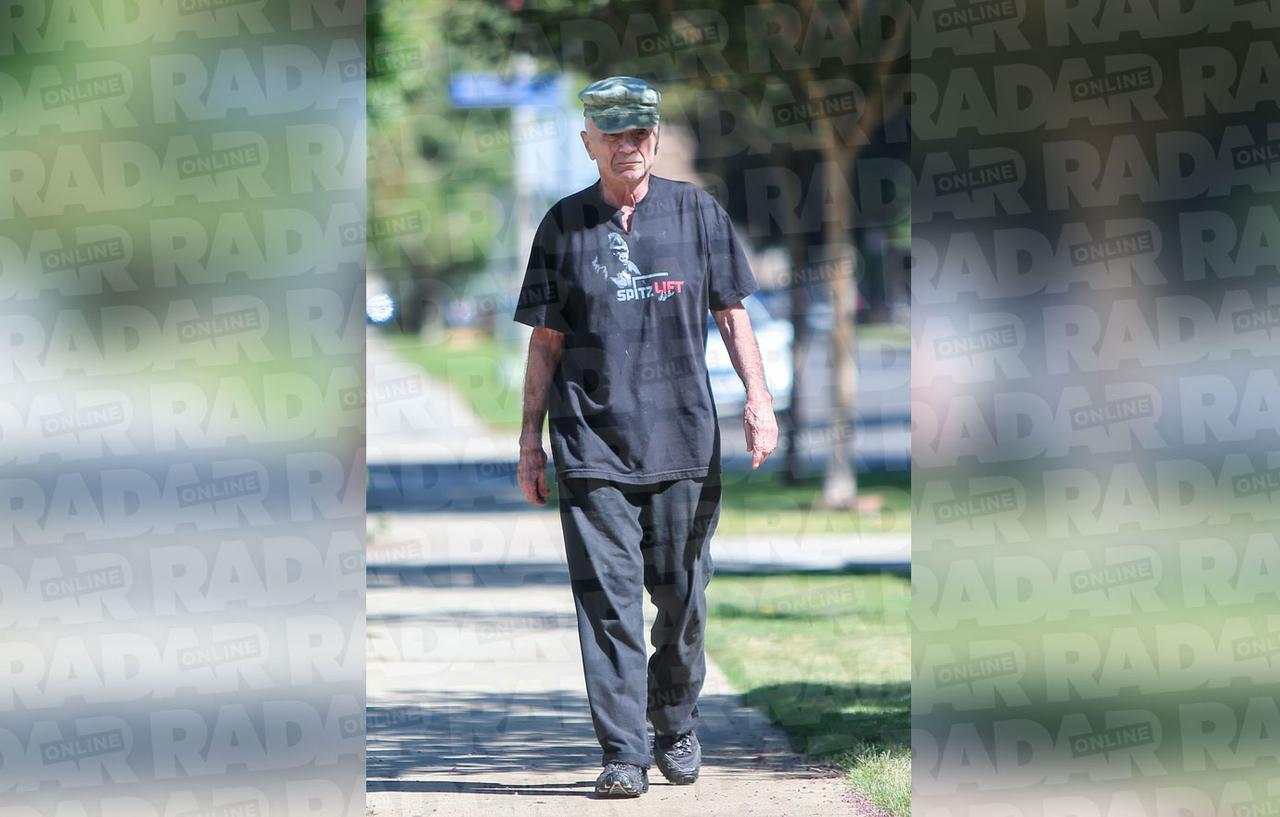 Robert Blake Looks Frail In Los Angeles On His 85th Birthday