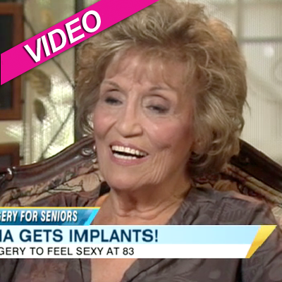 83-Year Old Great-Grandma Gets Breast Implants!