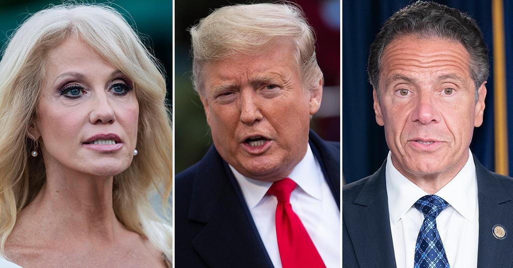 Kellyanne Conway 'Backstabbing' Donald Trump With Andrew Cuomo