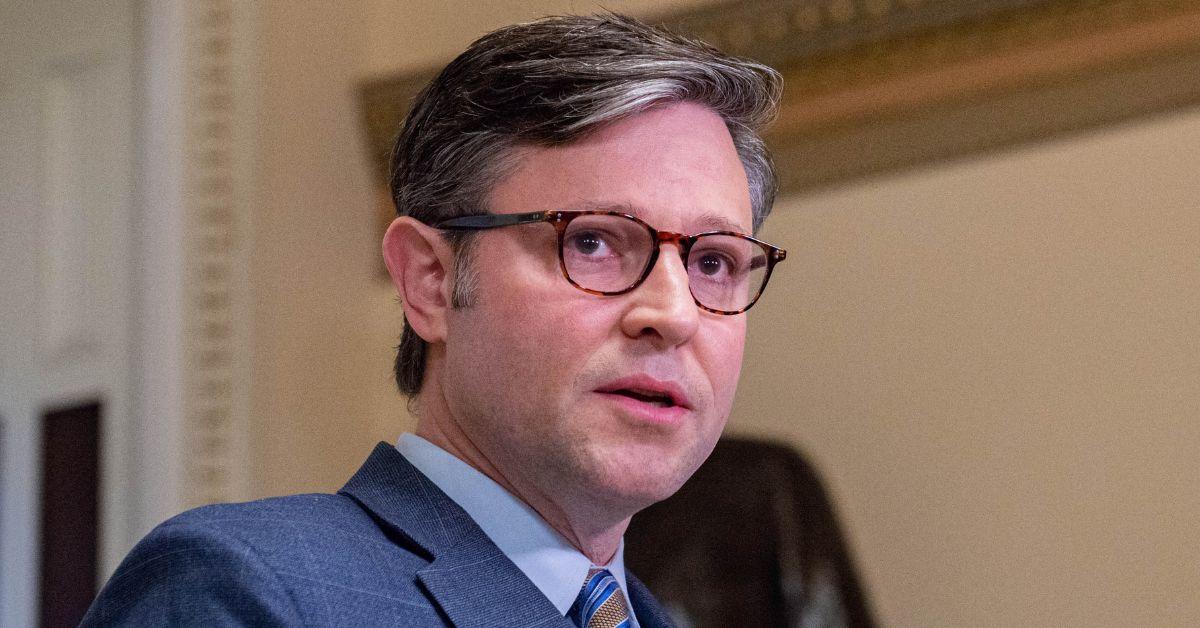 House Speaker Mike Johnson Doesn't Have a Bank Account Despite $200k Income