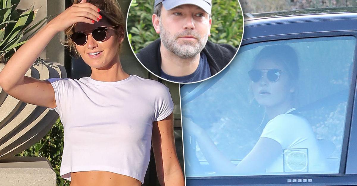 Ben Affleck's New Playboy Model Girlfriend Shauna Sexton Visits Him In ...