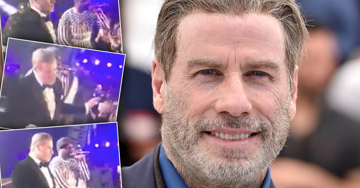 John Travolta Shows Off Dad Dance Moves With 50 Cent, See Video
