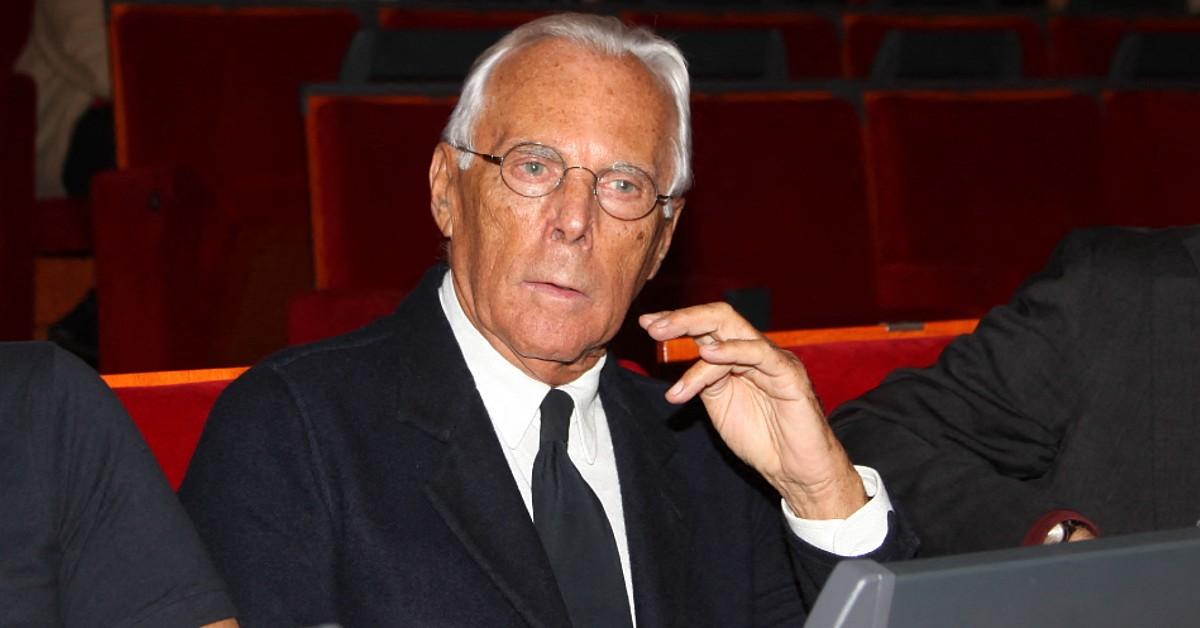 Giorgio Armani's 'Biggest Regret in Life' Revealed After His Death