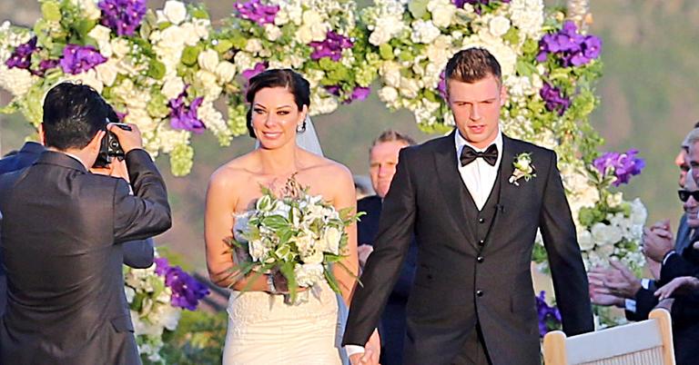 Backstreet Boy Nick Carter Marries His Fiance Lauren Kitt In Santa Barbara