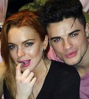 Things Are Heating Up Between Lindsay Lohan & Her British Boy Toy ...