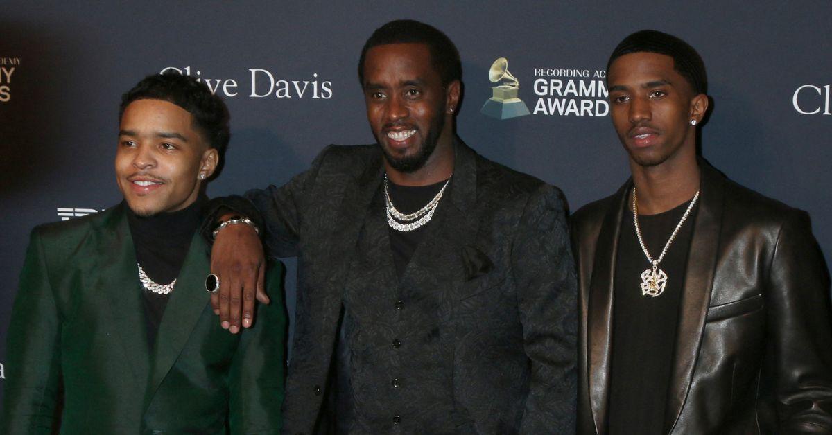 Diddy's Sons 'Angry' After Being Handcuffed by Federal Agents in Raid ...